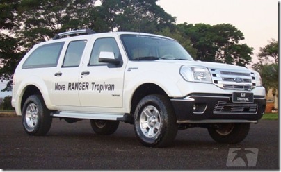 Bizarrices Automotivas: Nova Ford Rangeredge Tropivan